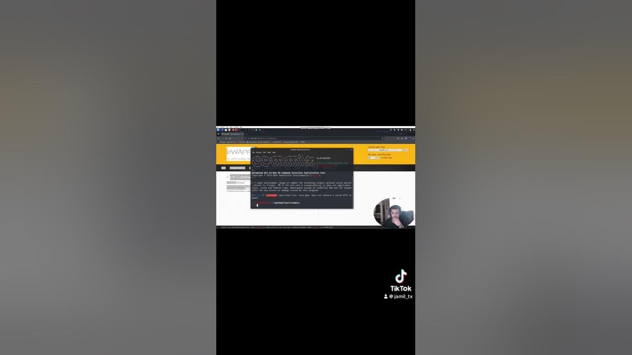 Os command injection, bwapp #owaspbwa #tools #kalilinux #commix - YouTube