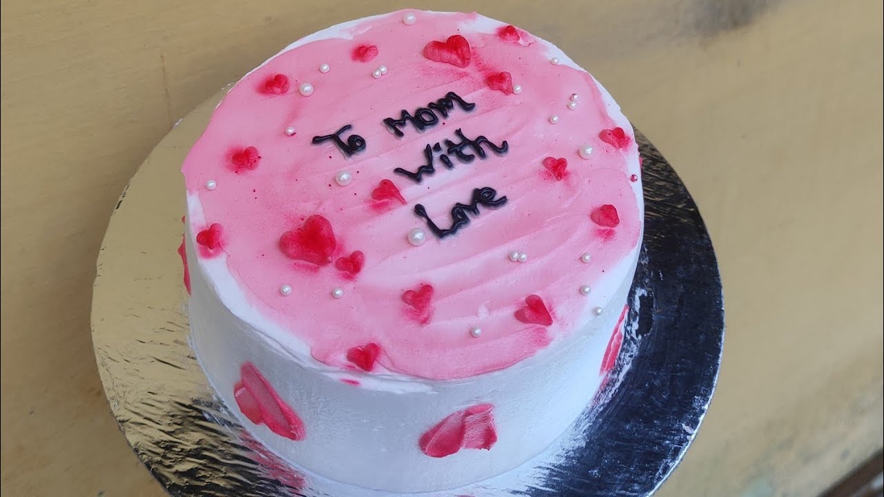 Mother's day special cake design🎂🎂 | simple and easy cake design 🥰😍 ...