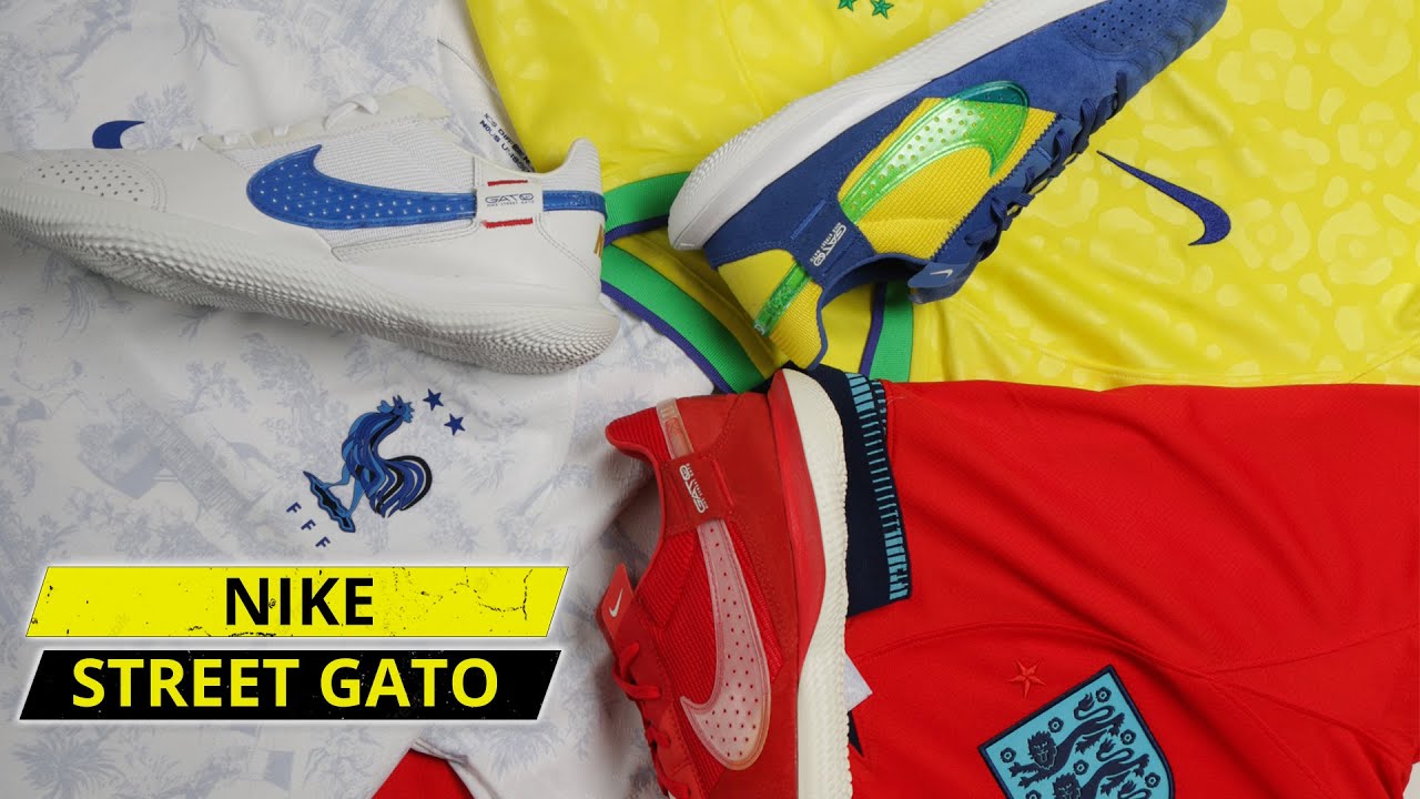 Nike Street Gato | Edición Brasil, Francia e Inglaterra - YouTube
