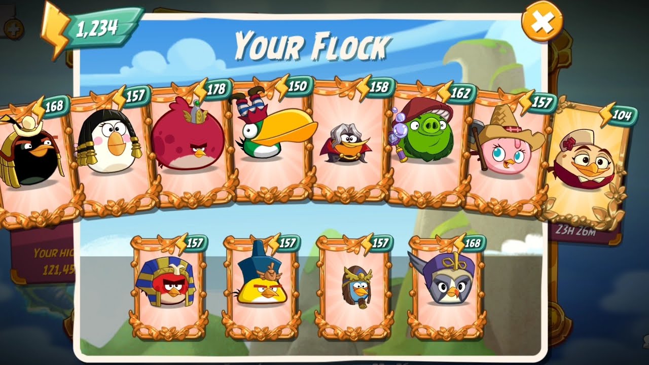 Angry Birds 2 Mighty Eagle Bootcamp Mebc 9 Mar 2023 Without Extra Birds