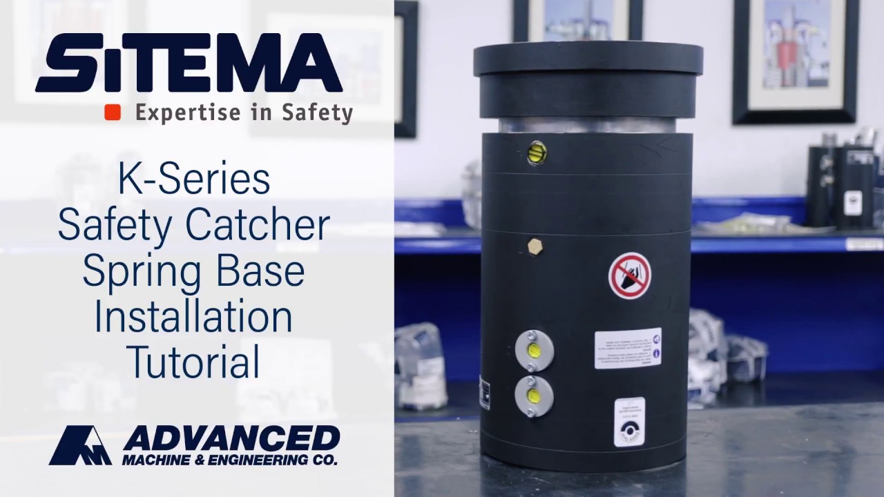 SITEMA K-Series Safety Catcher Spring Base Installation Tutorial - YouTube
