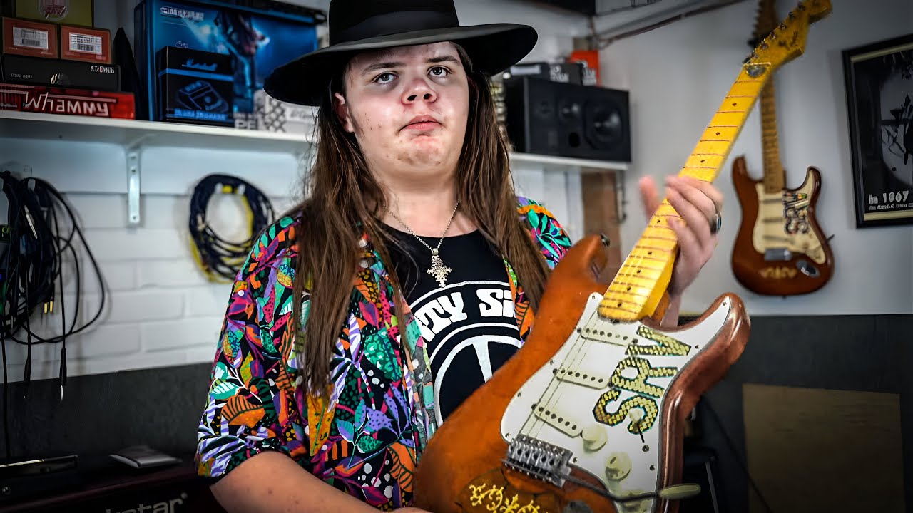 Rhys John Stygal Reveals His INSANE Guitars! - YouTube