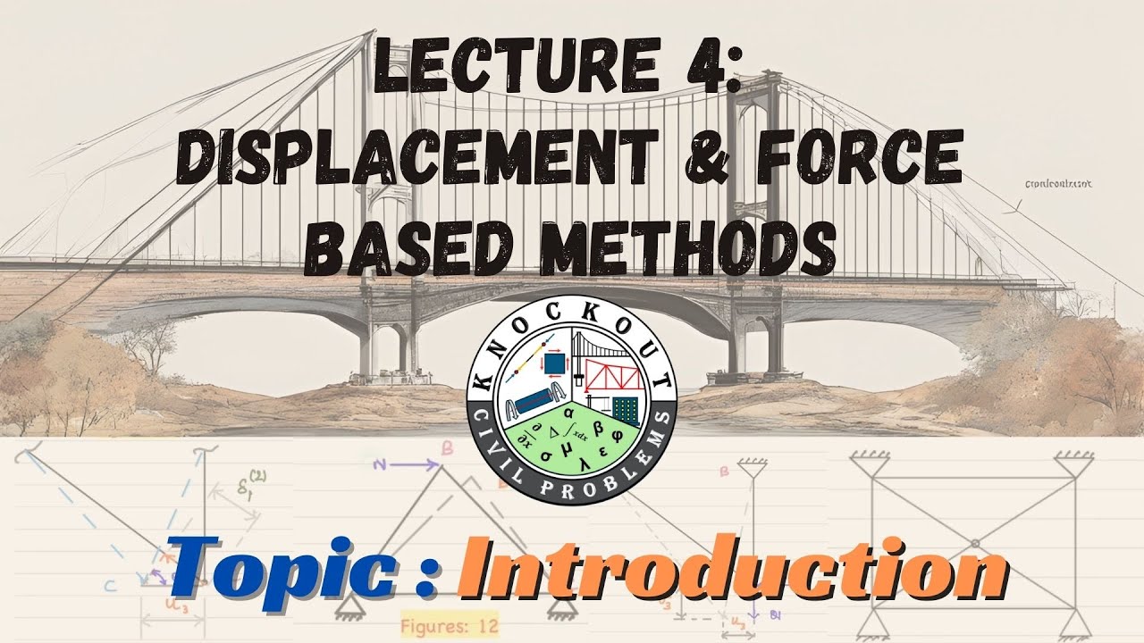 Lecture 4 | Structural Analysis Course: Displacement & Force Based Methods| KCP_IITians | 13/11 ...