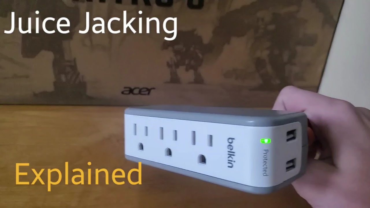 Juice Jacking Explained - How hackers can steal your data while charging (feat. Luna Computers ...