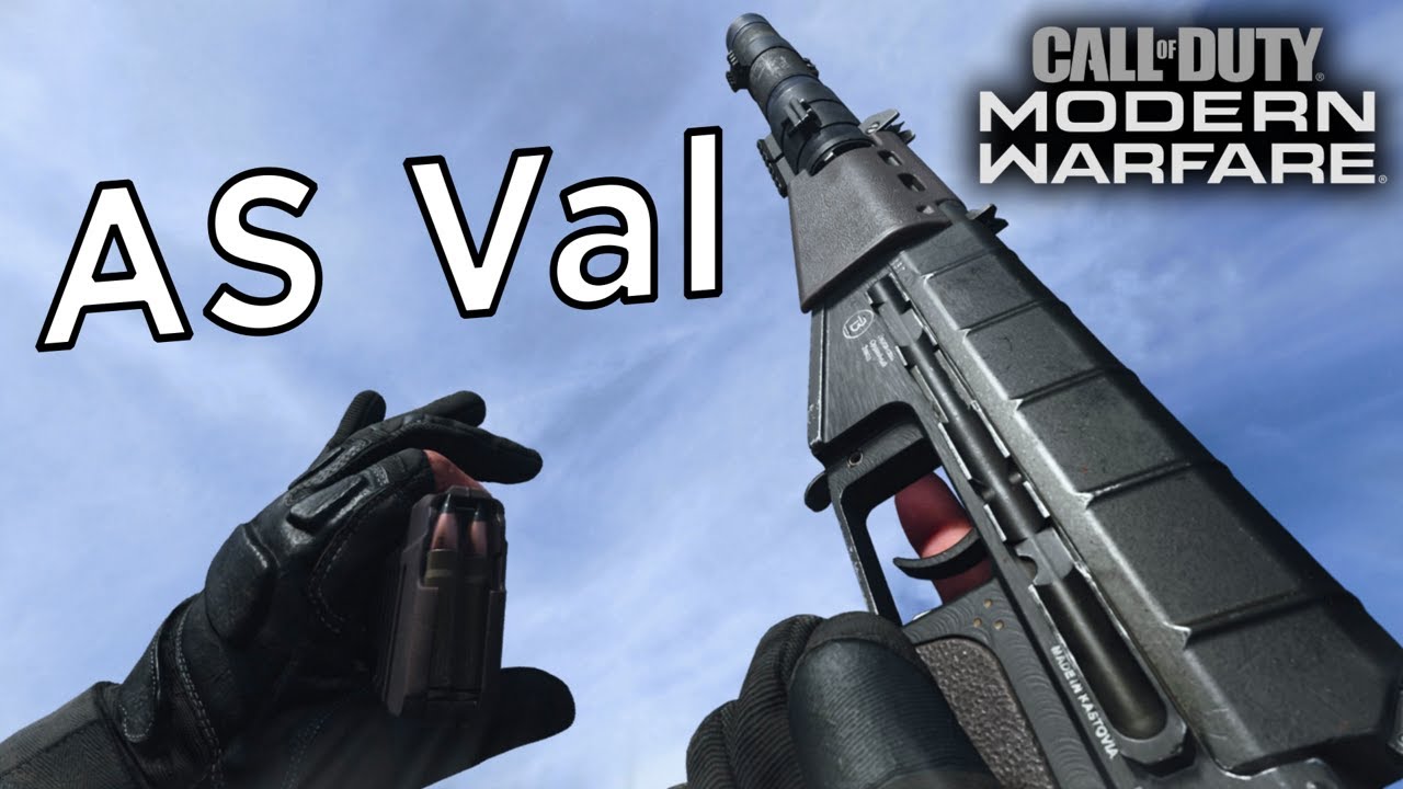AS Val Gameplay | Call of Duty Modern Warfare (PS5) - YouTube
