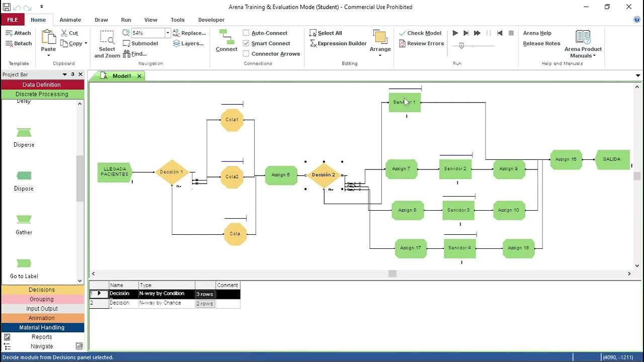 Simulación (Arena Simulation) - Salud - YouTube