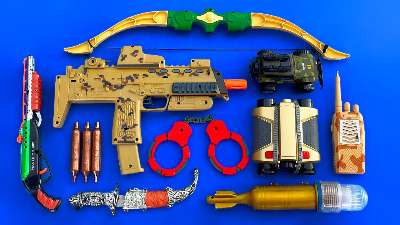 Realistic Free Fire MP5 SMG Gun in Toys - Indian Bow & Arrow, Shot Gun ...
