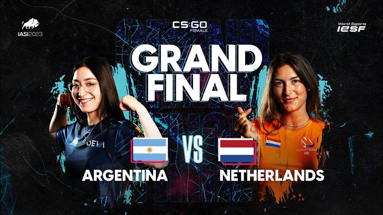 ARGENTINA vs NETHERLANDS | CS:GO FEMALE Grand Final | Highlights ...