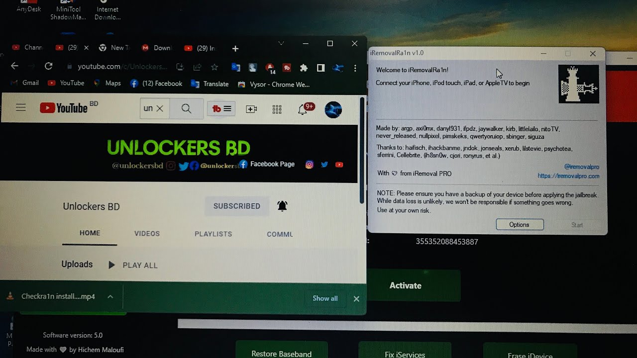 Checkra1n install Windows 8/10 Jailbreak (iRemovalRa1n) & Jailbreak on ...
