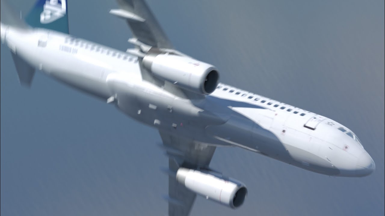 XL Airways Germany Flight 888T - Crash Animation - YouTube