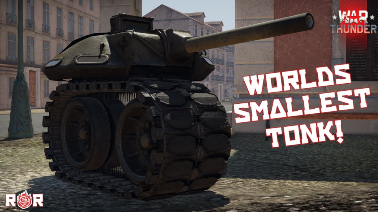 The Worlds Smollest Tonk! | Now In War Thunder! - YouTube