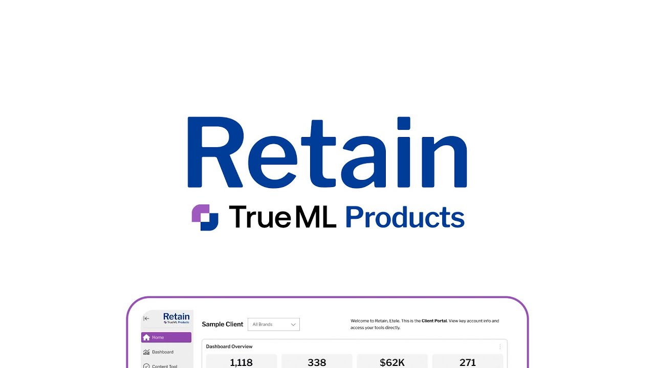 Retain by TrueML Products - YouTube