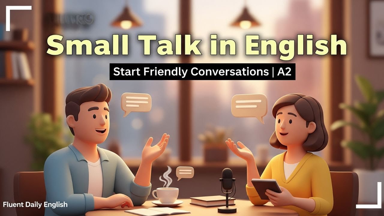 Small Talk in English Made Easy | Start Friendly Conversations | A2 ...