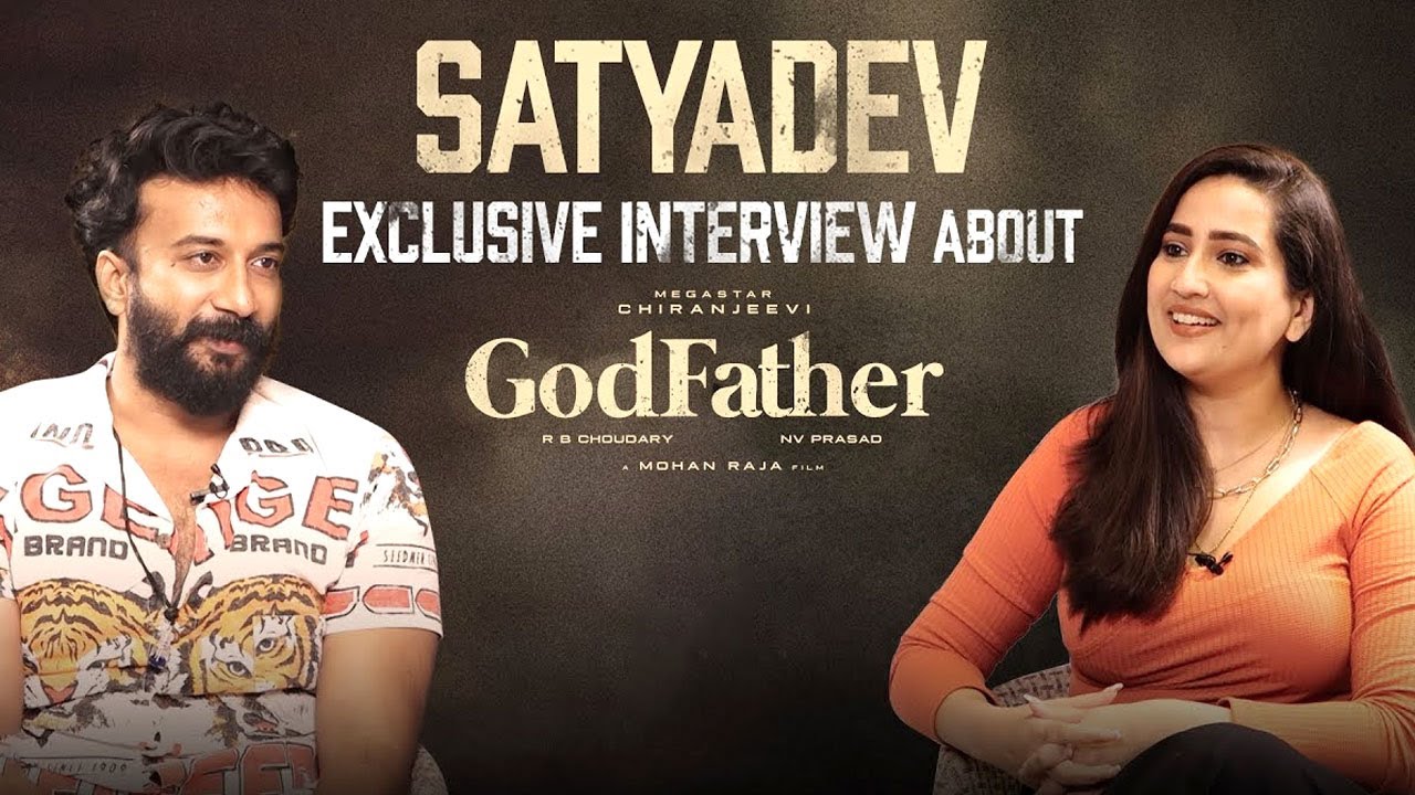 Satyadev Exclusive Interview About God Father || Chiranjeevi, Salman ...