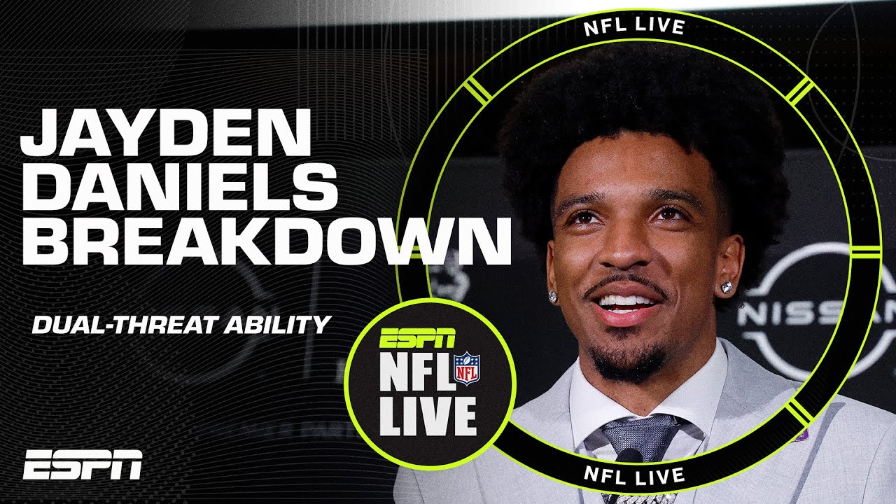 Breaking down how Jayden Daniels impacts defenses with his legs--even when he DOESN'T run | NFL ...
