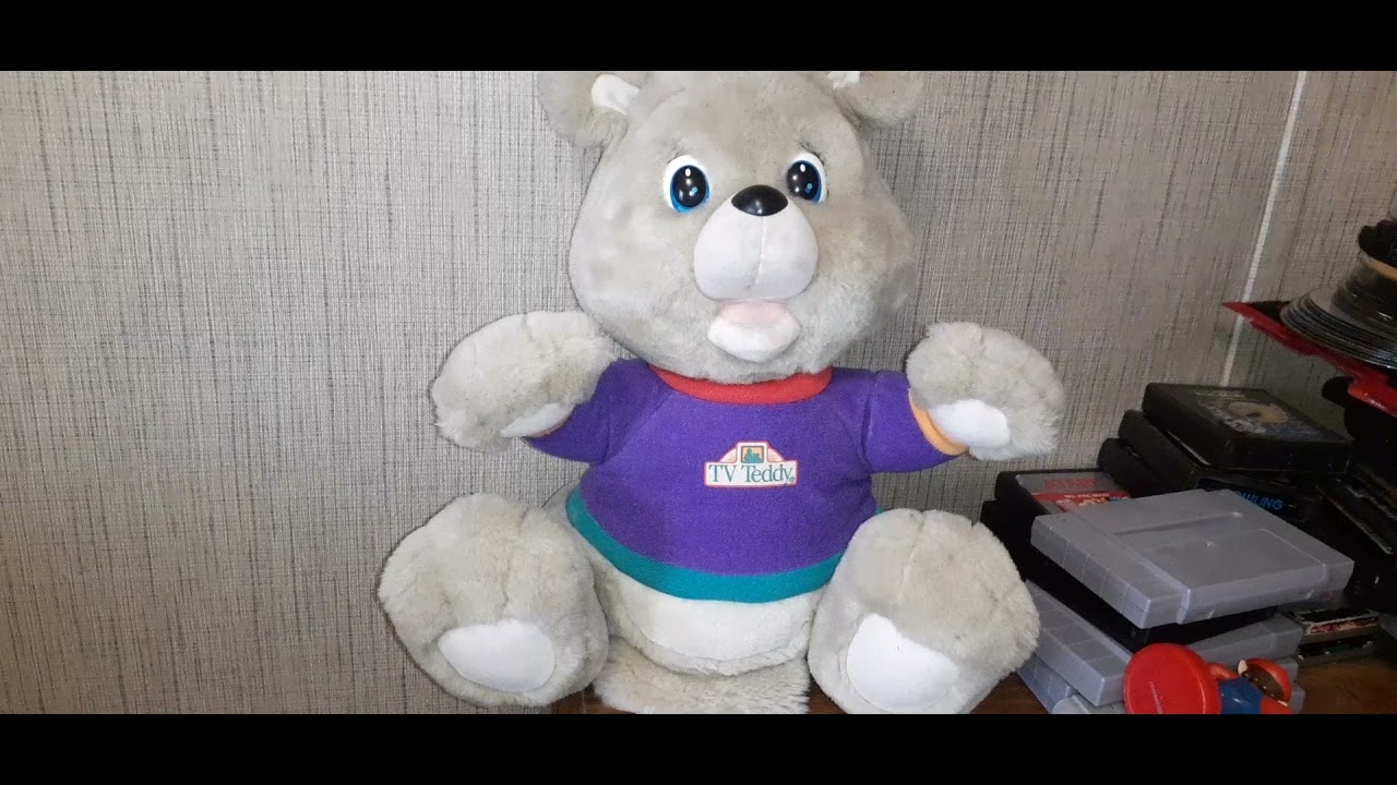 TV Teddy Singing his Theme Song - YouTube