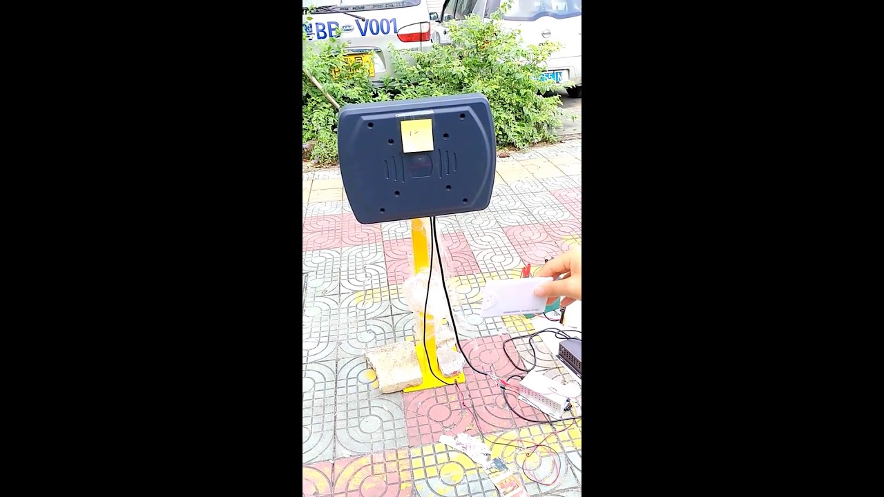 GP99/GP90A Long range proximity reader reading distance 1-1.4m more stable - YouTube