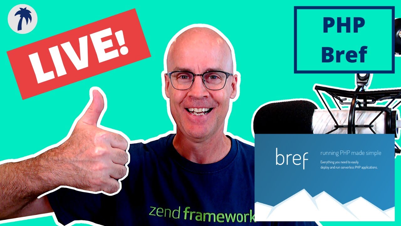 Creating new AWS Lambda PHP Mezzio application with Bref - Beachcasts LIVE! - YouTube