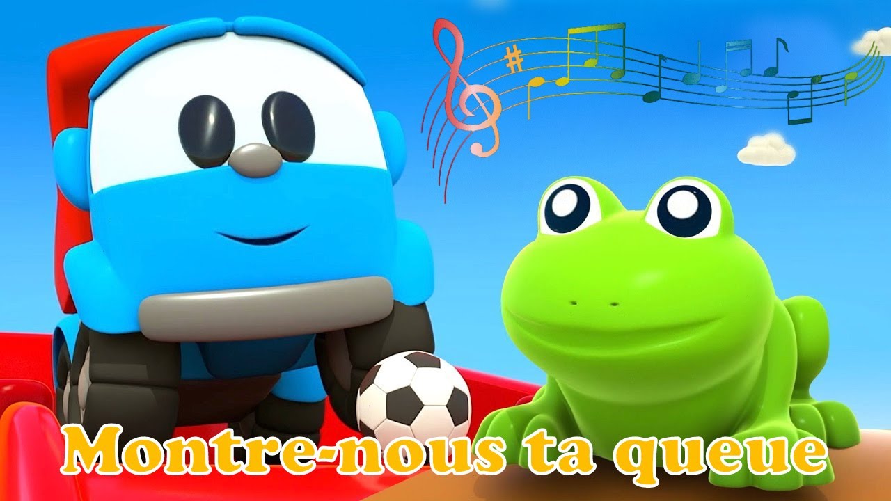 Montre-nous ta queue 🐸 | Comptine en français pour bébés | Chante avec ...