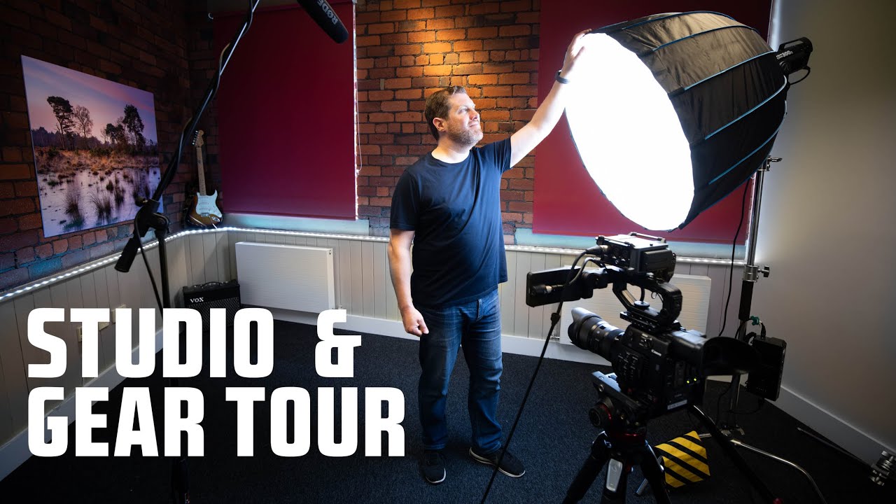 What's in my YouTube Studio? | Setup and Camera Gear - YouTube