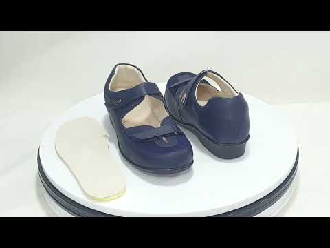 Hakiki Deri Diyabetik Ayakkabı Kadın ODY-03LL - Diabetic Shoe for Women