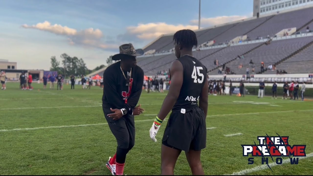 EXCLUSIVE - Coach Prime Watches 1 on 1’s At His Elite Camp with Coach ...