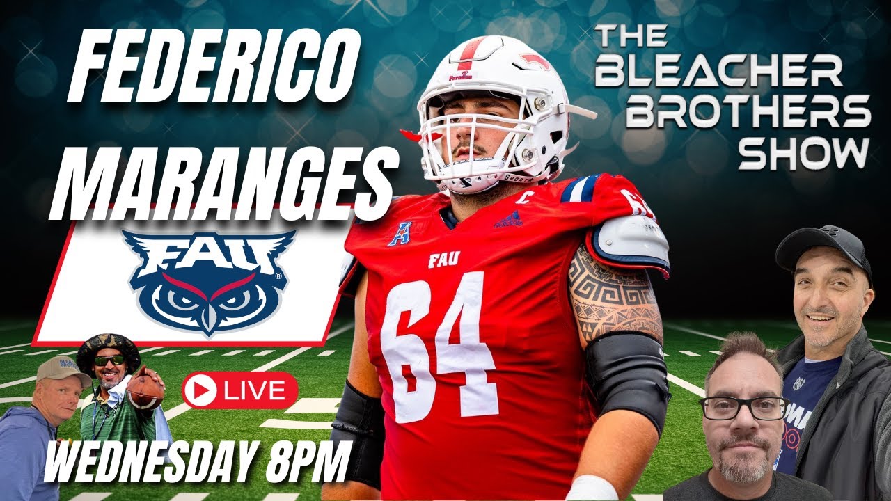 FAU Owls Football center Federico Maranges Interview. 11-8-2023 - YouTube