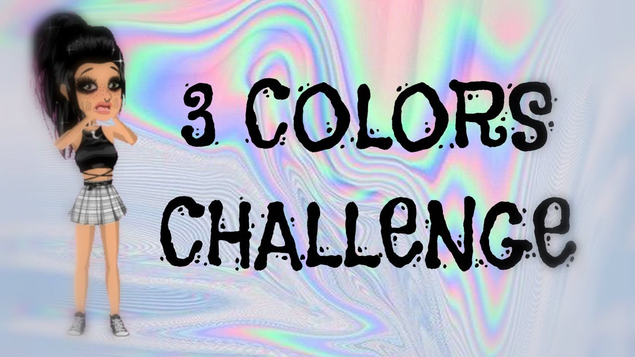 THE 3 COLORS CHALLENGE - YouTube