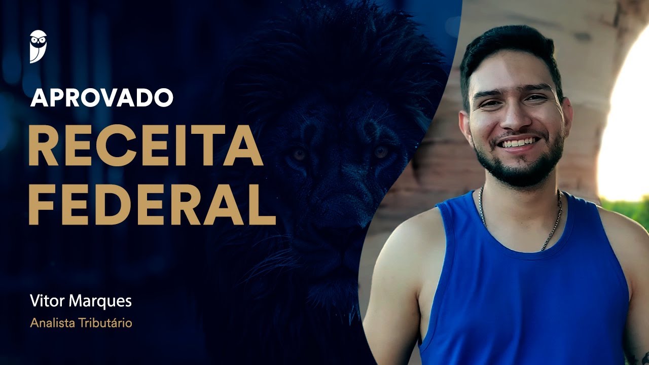 Receita Federal: Conheça a trajetória de Vitor Marques, aprovado para o ...