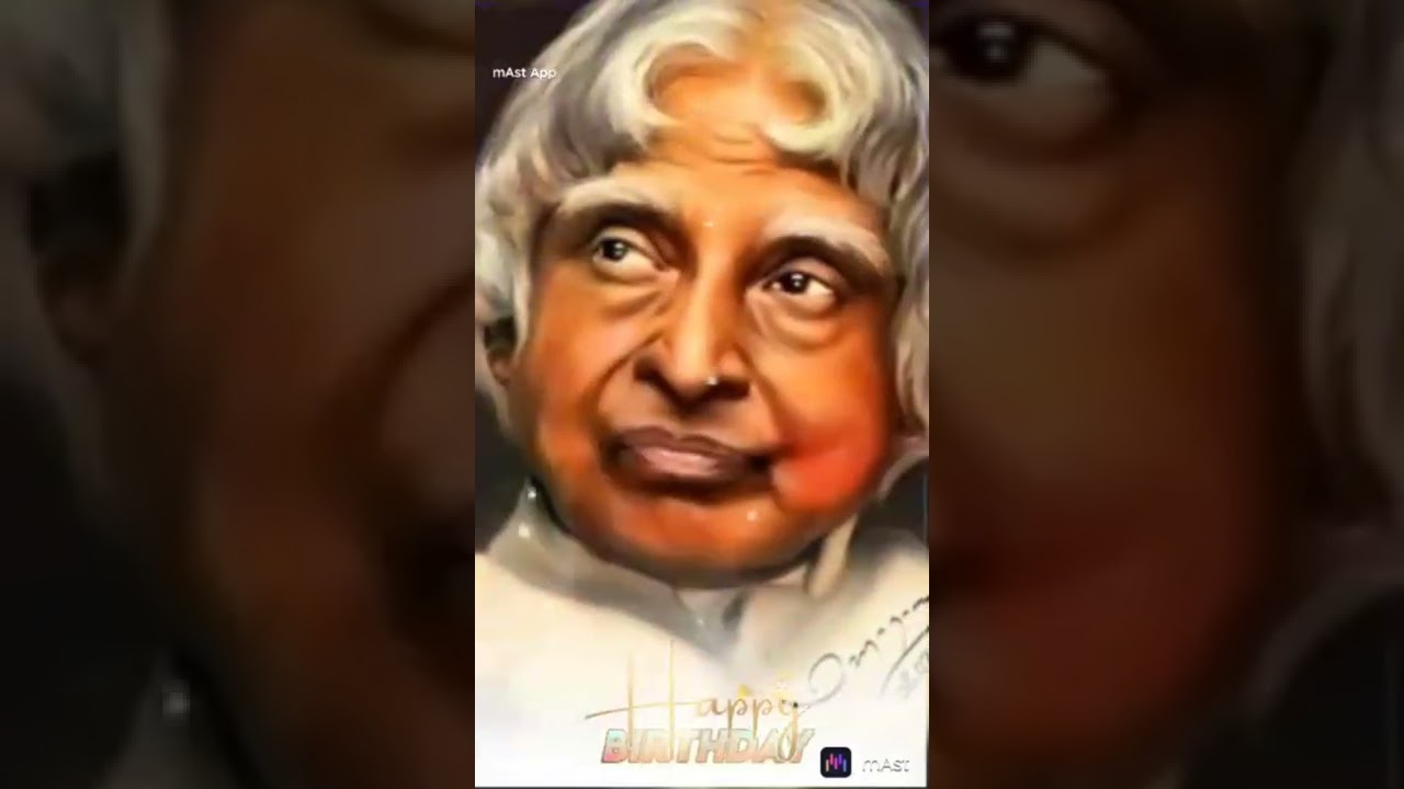 Happy birthday mishail mane APj Abdul kalam sir . - YouTube