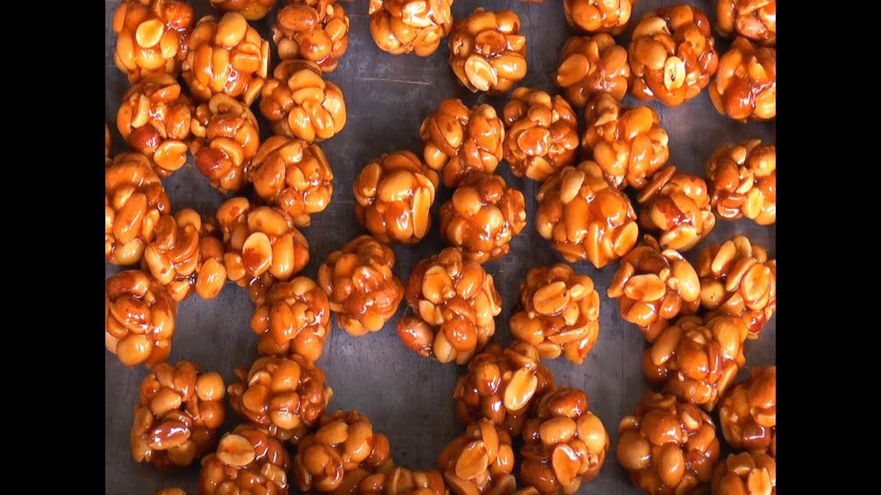 How to Make ground nut Laddu | PALLI VUNDALU | PALLI PATTEELU | - YouTube