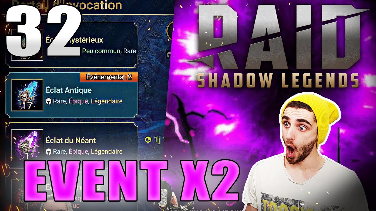 Grosse OUVERTURE d'éclat Antique pour l'EVENT X2 (plusieurs EPIQUE) [32 ...