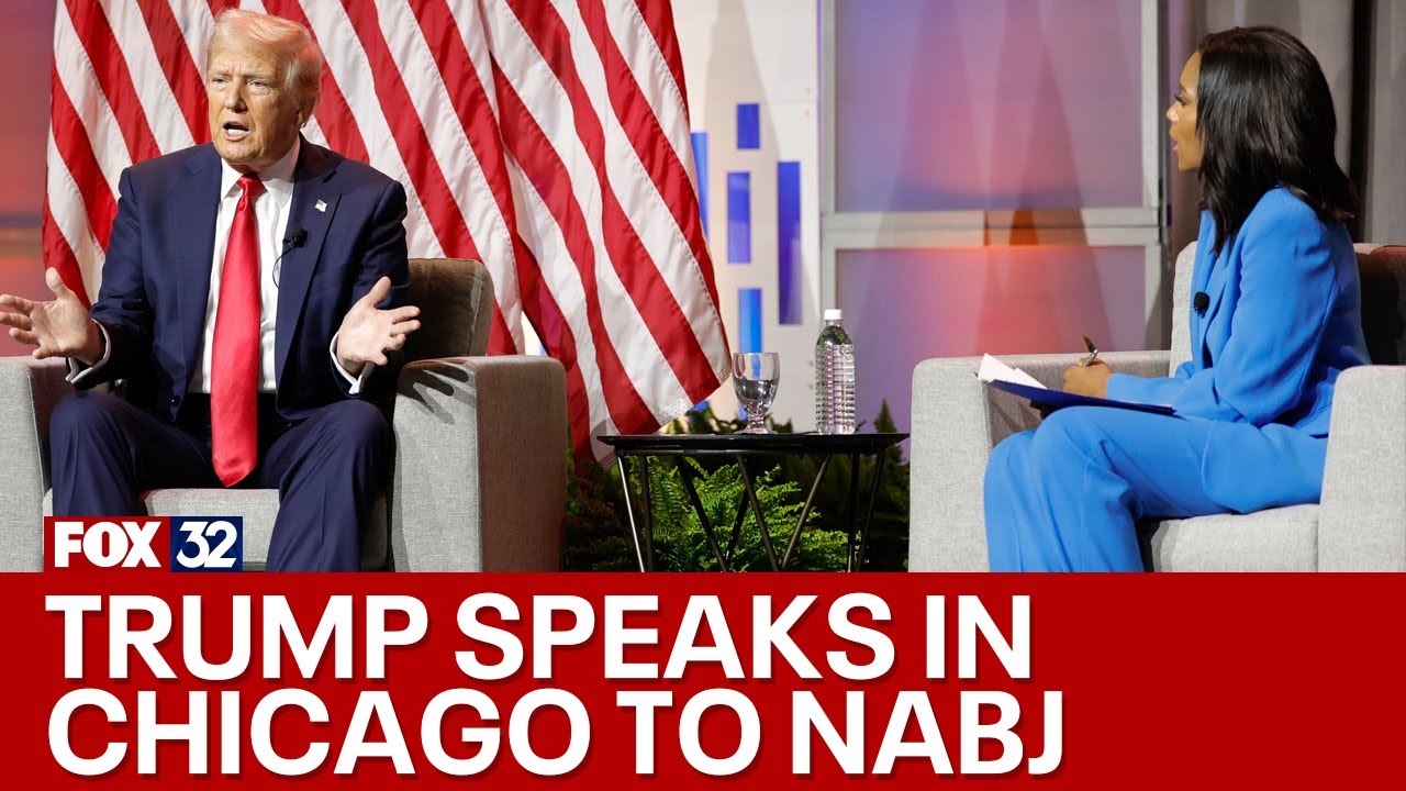 FULL SPEECH: Donald Trump speaks before the NABJ in Chicago - YouTube