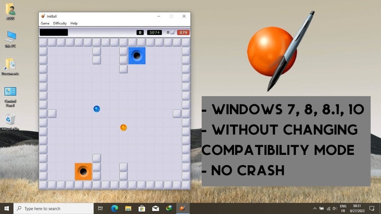 How to Play InkBall on Windows 7, 8, 8.1, 10, 11 (No Need to Change ...