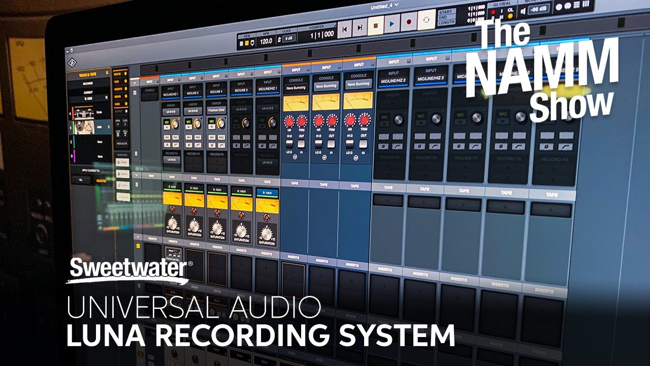 Apollo LUNA Recording System at Winter NAMM 2020 - YouTube