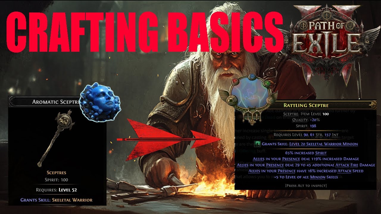 PoE 2: Crafting GUIDE for new players - YouTube