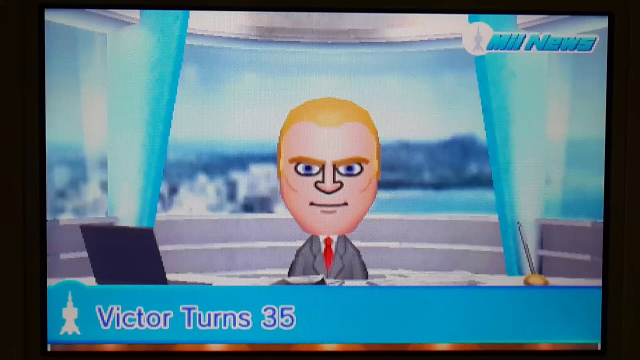 Tomodachi Life - Mii News - Victor Turns 35 - YouTube