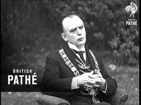 Interview With Mr Alfred Byrne Lord Mayor Of Dublin (1936) - YouTube