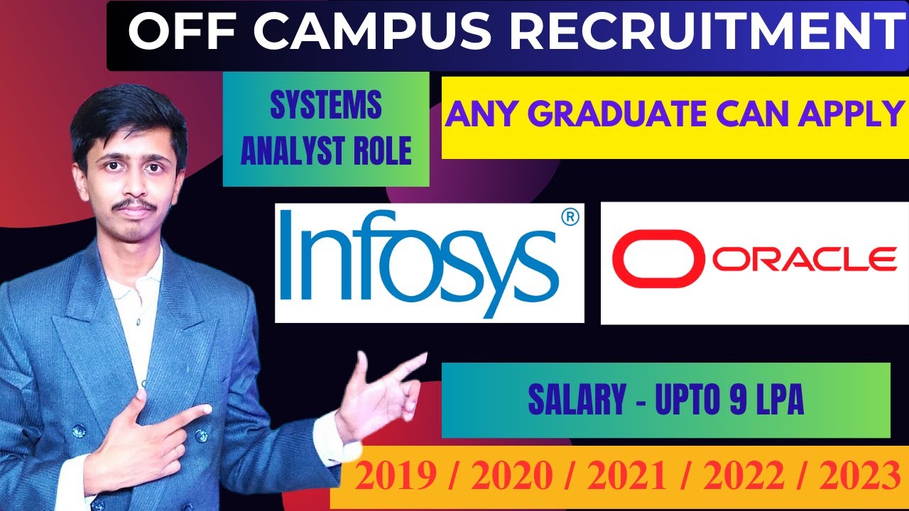Infosys Recruitment 2024 for Freshers | Oracle Recruitment 2024 ...