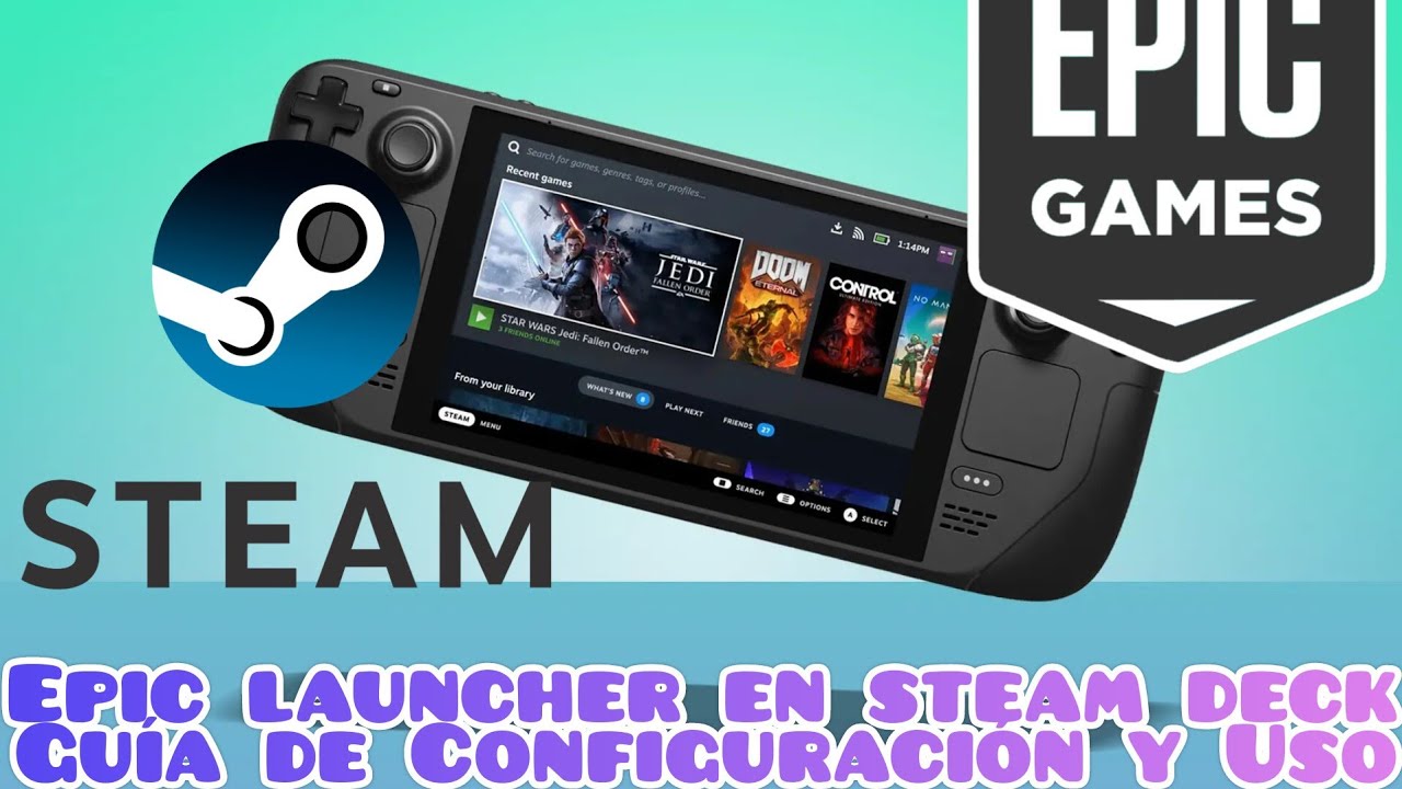 como usar Epic launcher en steam deck, guía de Configuración y Uso # ...