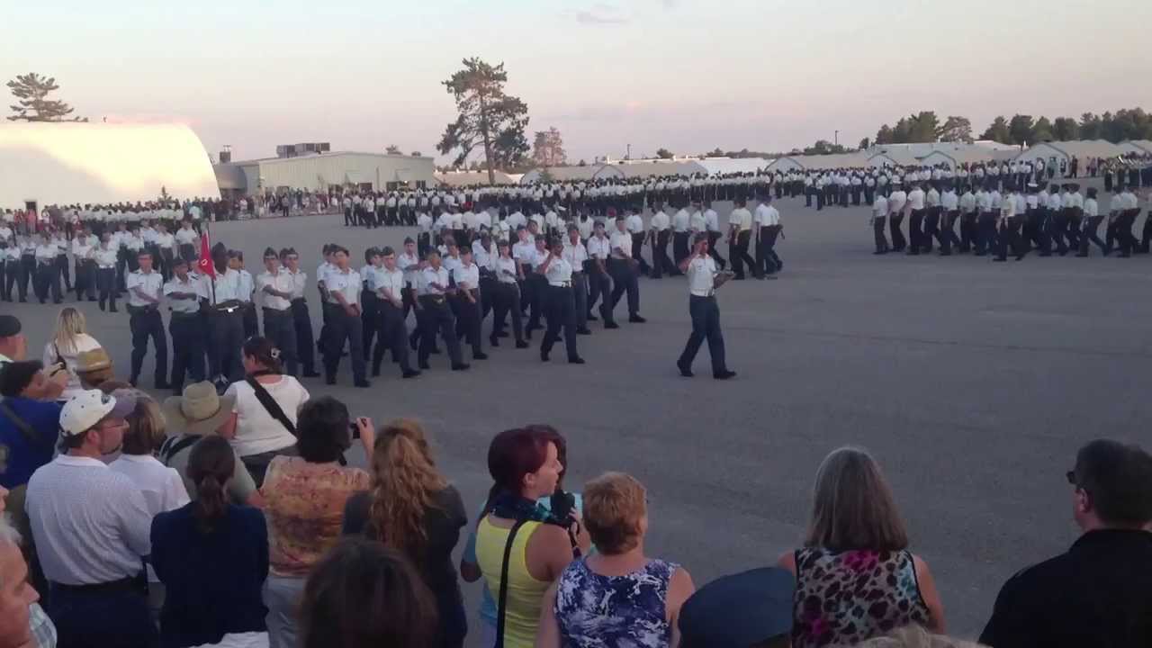 Cadet's match of parade square Blackdown - YouTube