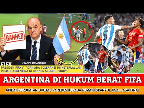 🔴 GERAK CEPAT HUKUM BERAT ARGENTINA ‼️Final Kacau Saat Parades Ngamuk ,Timnas indonesia jangan tiru?