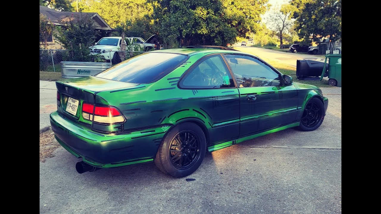 Civic Animated Paint Job - YouTube