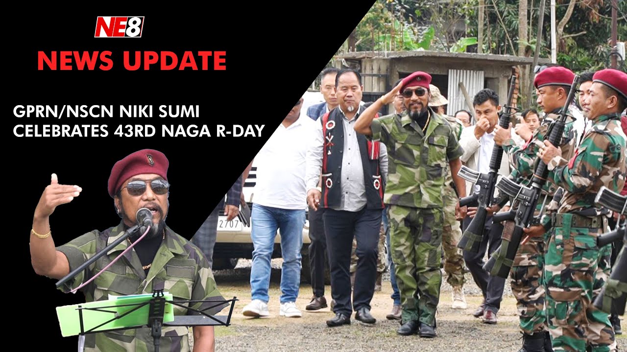 NSCN/GPRN Niki Sumi celebrates 43rd Naga Republic Day - YouTube