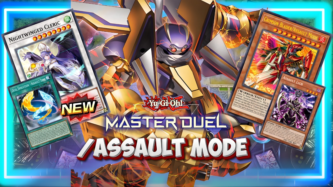 NEW ASSAULT MODE SUPPORT! JUNK WARRIOR /ASSAULT MODE | YUGIOH MASTER ...