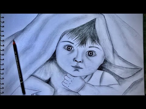 How to draw Baby /Baby sketching ideas/step by step sketching - YouTube