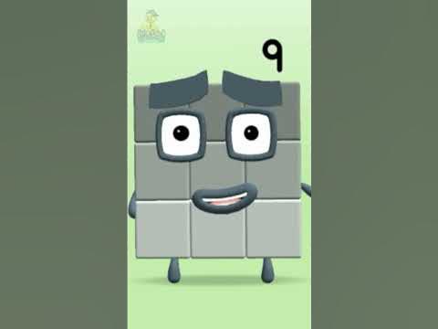 Numberblocks World - Meet Numberblock Nine and Learn How to Trace the ...