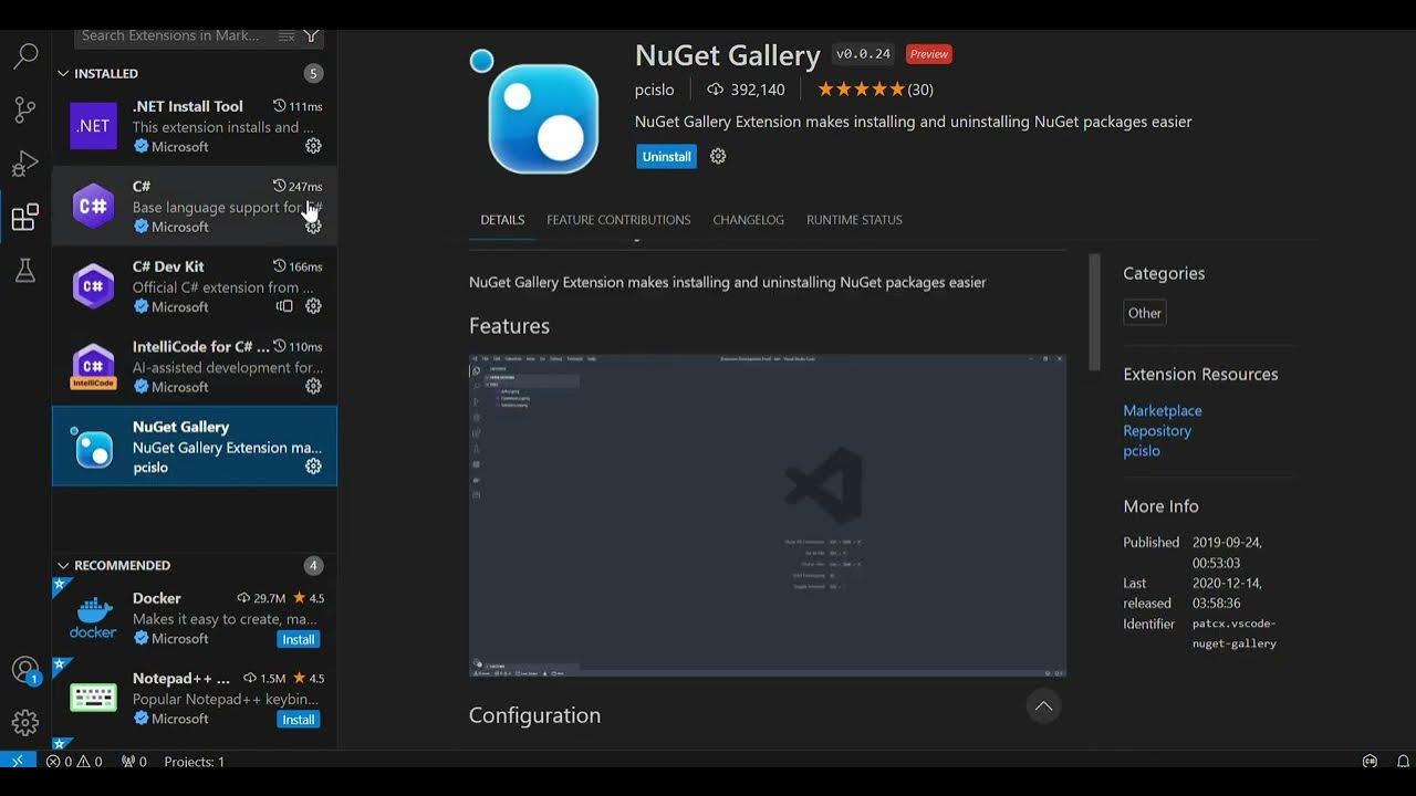 How to create Asp.Netcore web Api with entity framework core and SQLite database? - YouTube