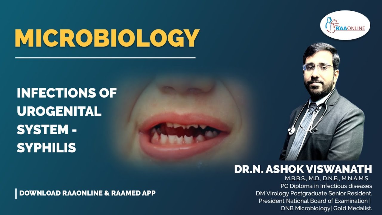 Microbiology | Infections of Urogenital System - Syphilis | Raaonline # ...