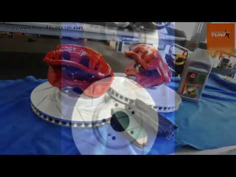 아반떼 AD 스포츠 XG2p & 320mm디스크 & 리어 캘리퍼 도장 ( 대구 경북 브레이크 튜닝 = 튜닉스 ) - YouTube